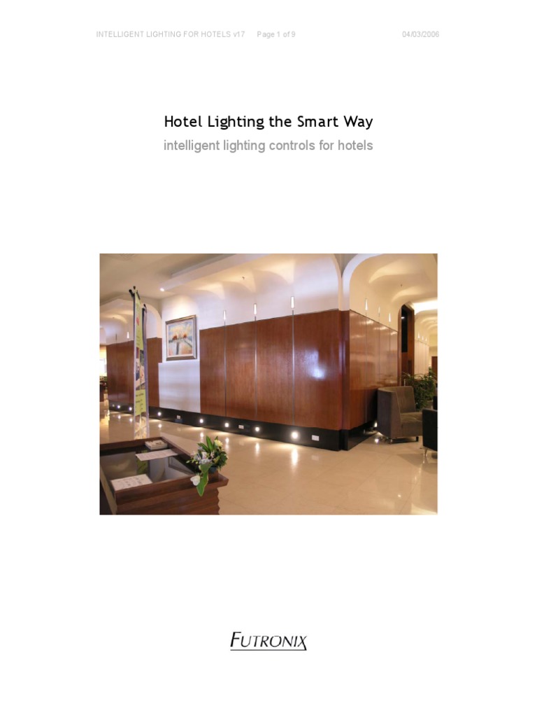 Smart Lighting for Quality Hotels | PDF | Lighting | Resort