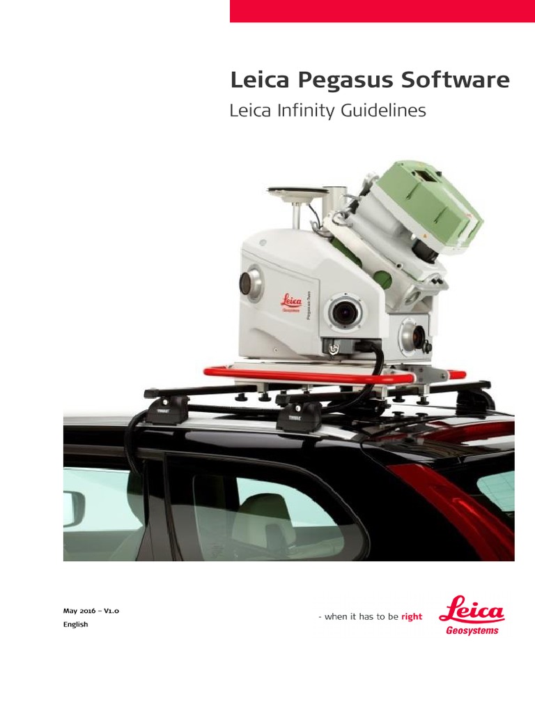 Leica Infinity Guidelines