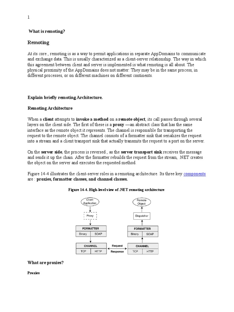 cs6001 C# Unit 5 | PDF | Proxy Server | Client–Server Model cs6001 C# Unit 5 | PDF | Proxy Server | Client–Server Model