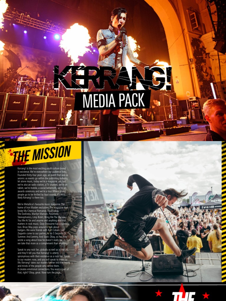 Kerrang!Media Pack 2016 | PDF