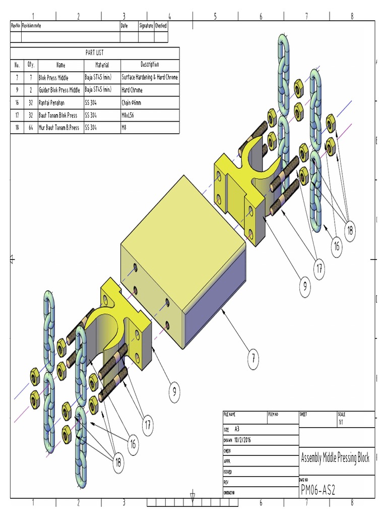 Part List No. Qty Name Material Description | PDF