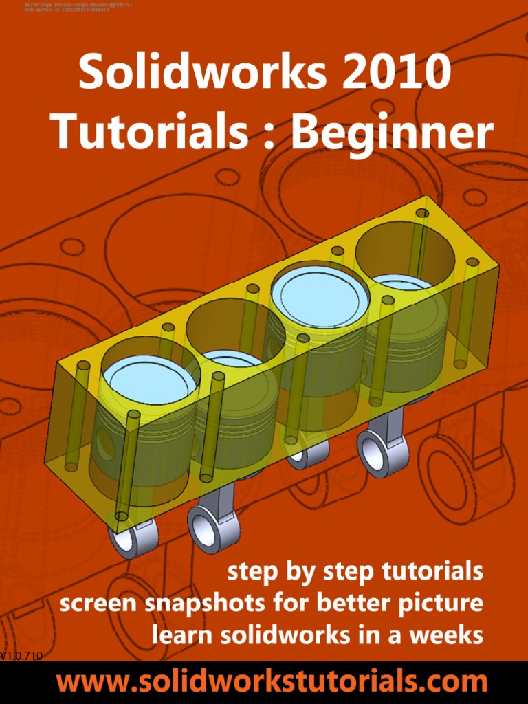 Solidworks 2010 Tutorials Beginner | PDF | License | Copyright