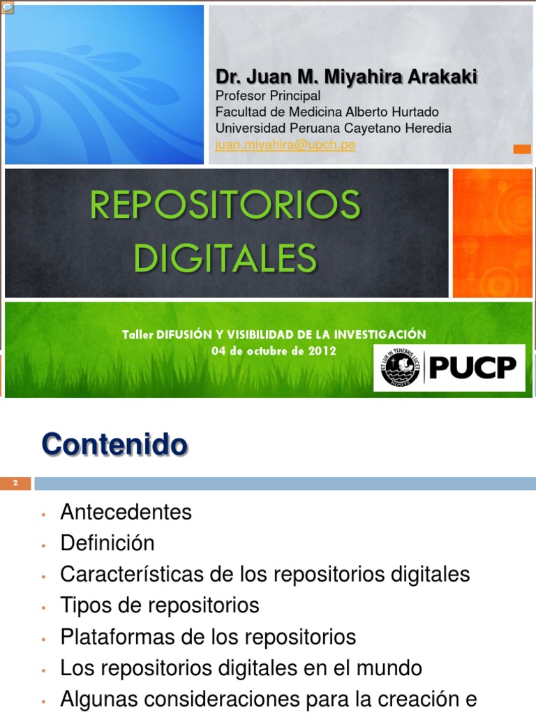 Repositorios Digitales PDF | PDF | Acceso abierto | Informática