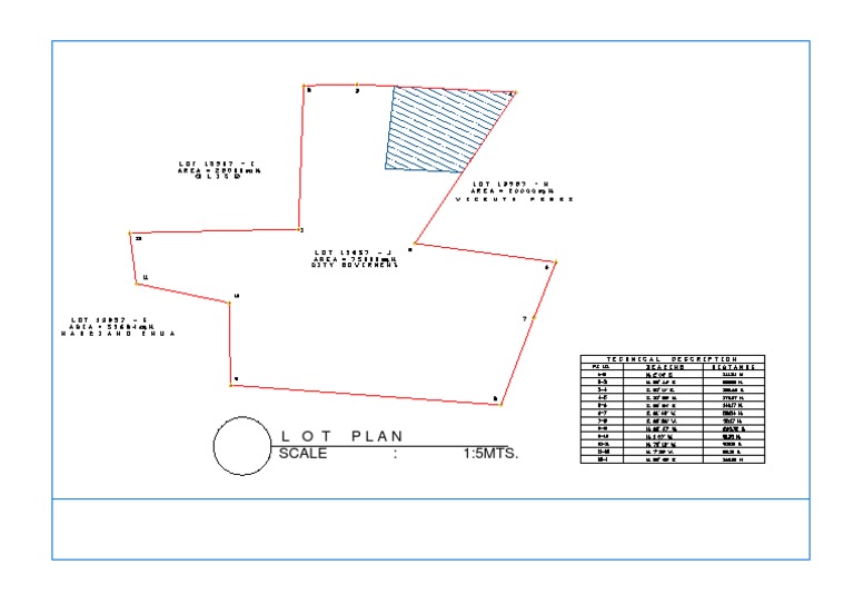 Lot Plan | PDF