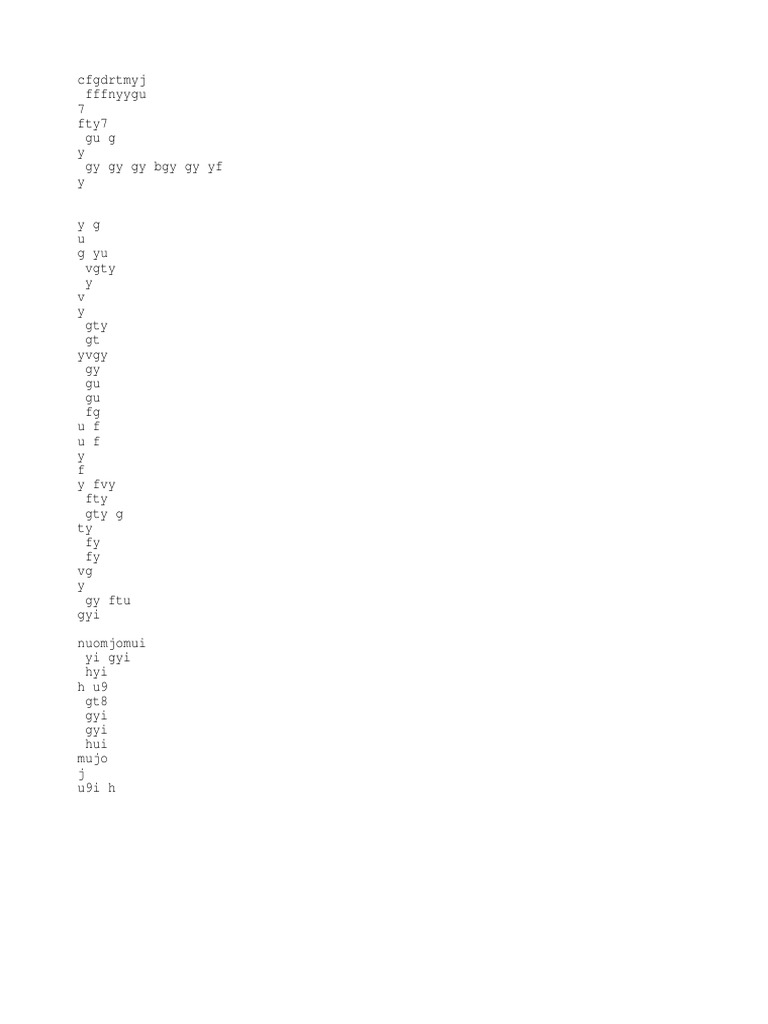 Cfgdrtmyj Fffnyygu 7 Fty7 Gug y Gygygybgygyyf y | PDF