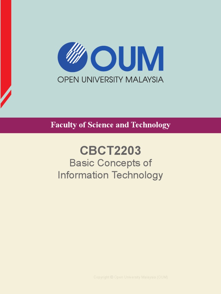 CBCT2203 - CBCT2203 (Basic Concepts of Information Technology) | PDF | Computer Data Storage ...