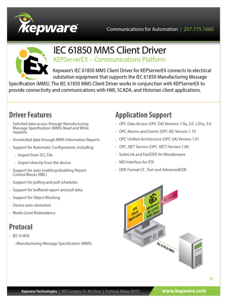 Iec 61850 Mms Client Datasheet | PDF | Computing Platforms | Microsoft Windows