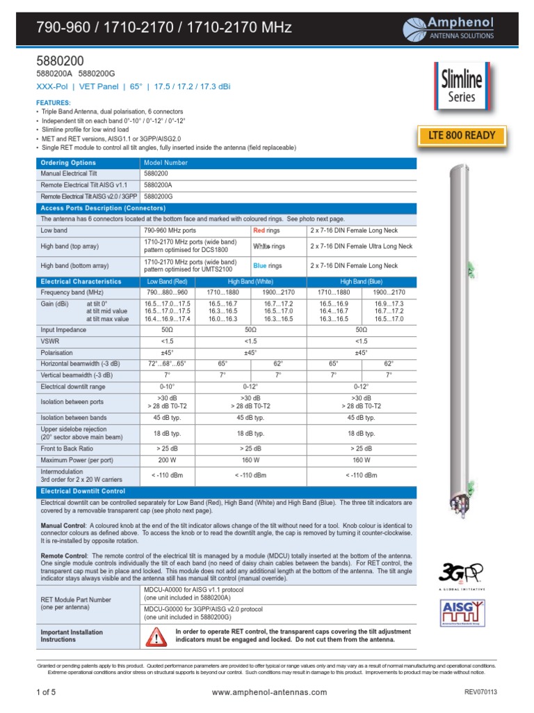 Jaybeam 5880200 | PDF | Decibel | Antenna (Radio)
