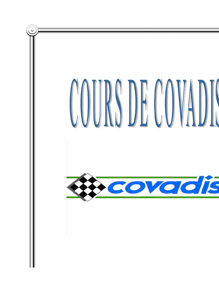 Cours Covadis | PDF