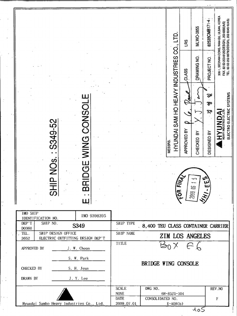 Bridge Wing Console | PDF | Relay | Direct Current