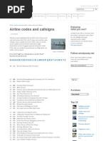 Airline Codes | PDF