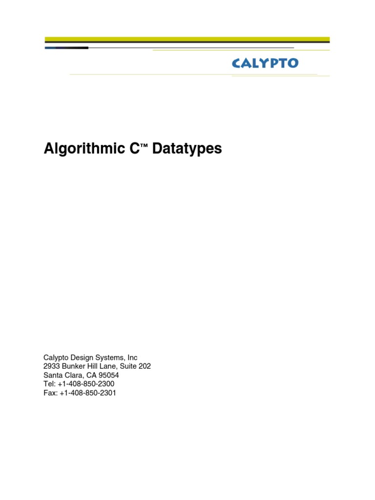 Ac Datatypes Reference | PDF | Data Type | C (Programming Language)