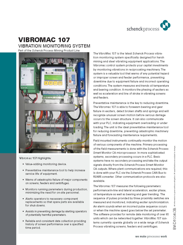VibroMac 107: Mining Vibration Monitor | PDF | Electrical Connector ...