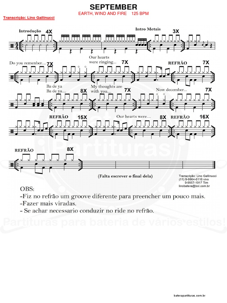 Earth, Wind and Fire - September | PDF