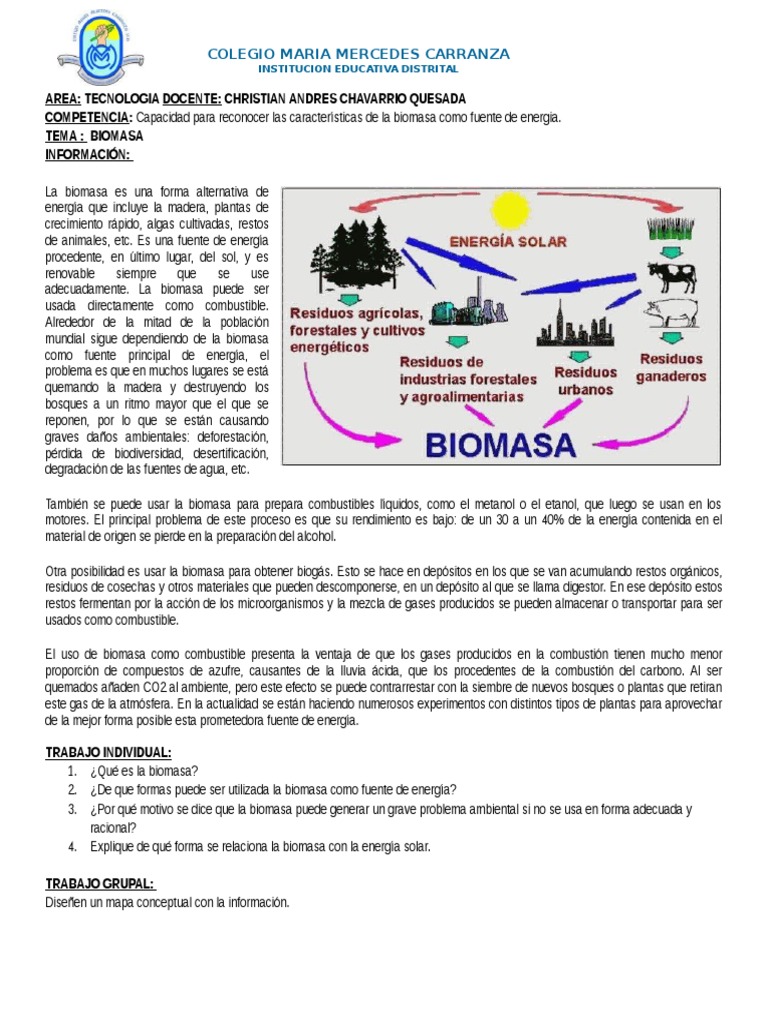 Guia Energia Biomasa | PDF | Biomasa | Combustibles
