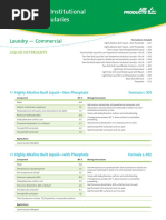 Detergent Cake Formulation | PDF | Sodium Carbonate | Value Added Tax