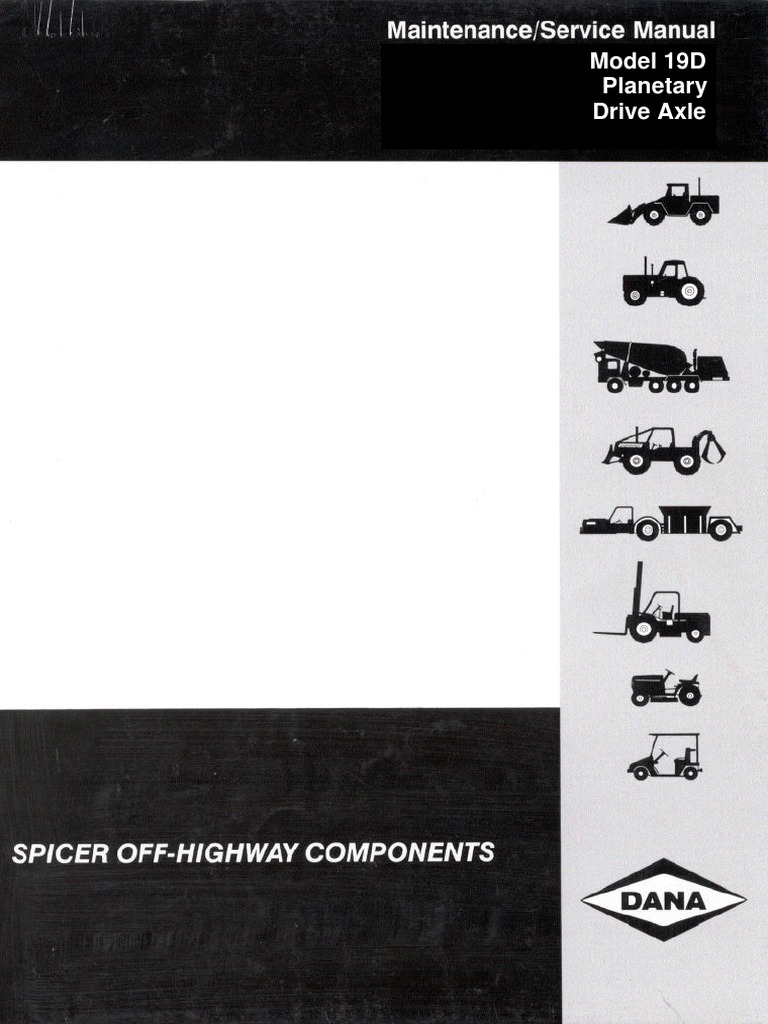 Clark 19D Planetary Drive Axle PDF | PDF | Gear | Nut (Hardware)