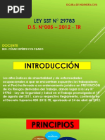 DS 005-2012-TR Reglamento Ley 29783 LSST | PDF | Derecho laboral | Consejo de seguridad nacional ...
