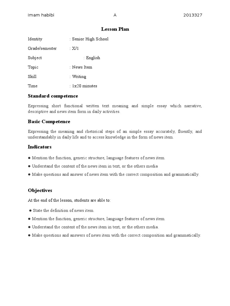 Lesson Plan News Item | PDF | Capital Punishment | Saudi Arabia