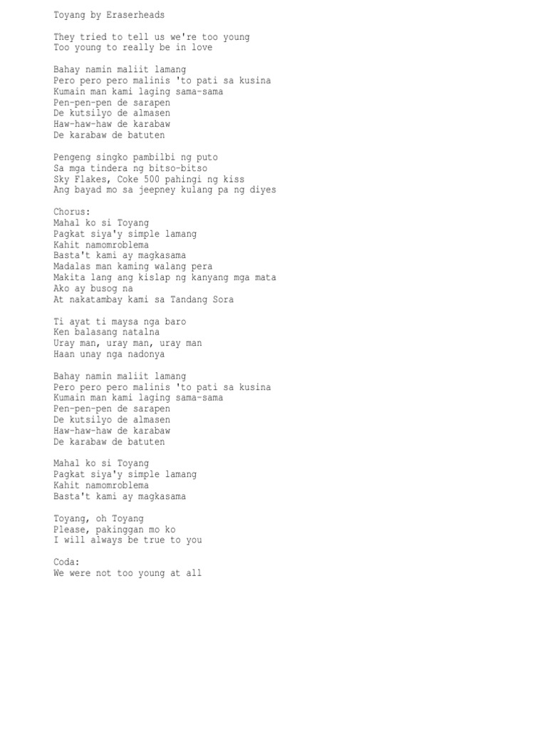 Toyang - by Eheads | PDF