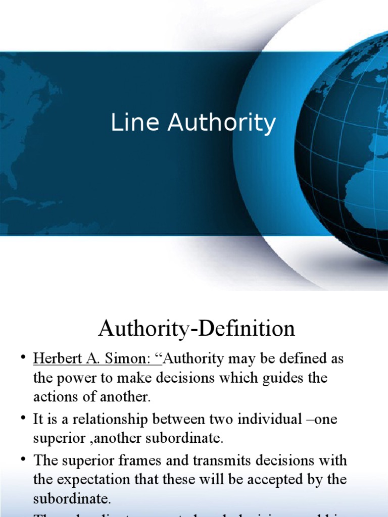 Line Authority | PDF | Cognition | Business