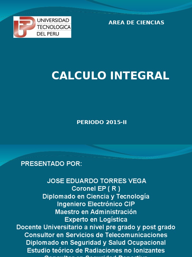 Cálculo Integral: Teoría y Aplicaciones | PDF | Integral | Derivado