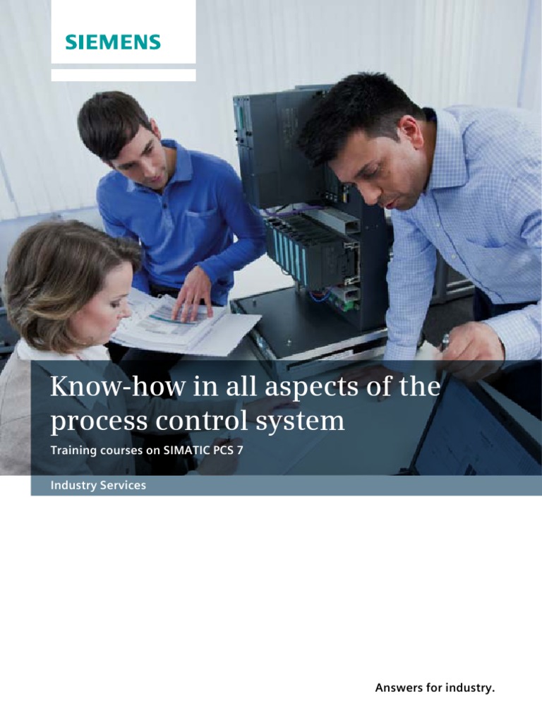 PCS 7 - Know-How in All Aspects of The Process Control System | PDF ...