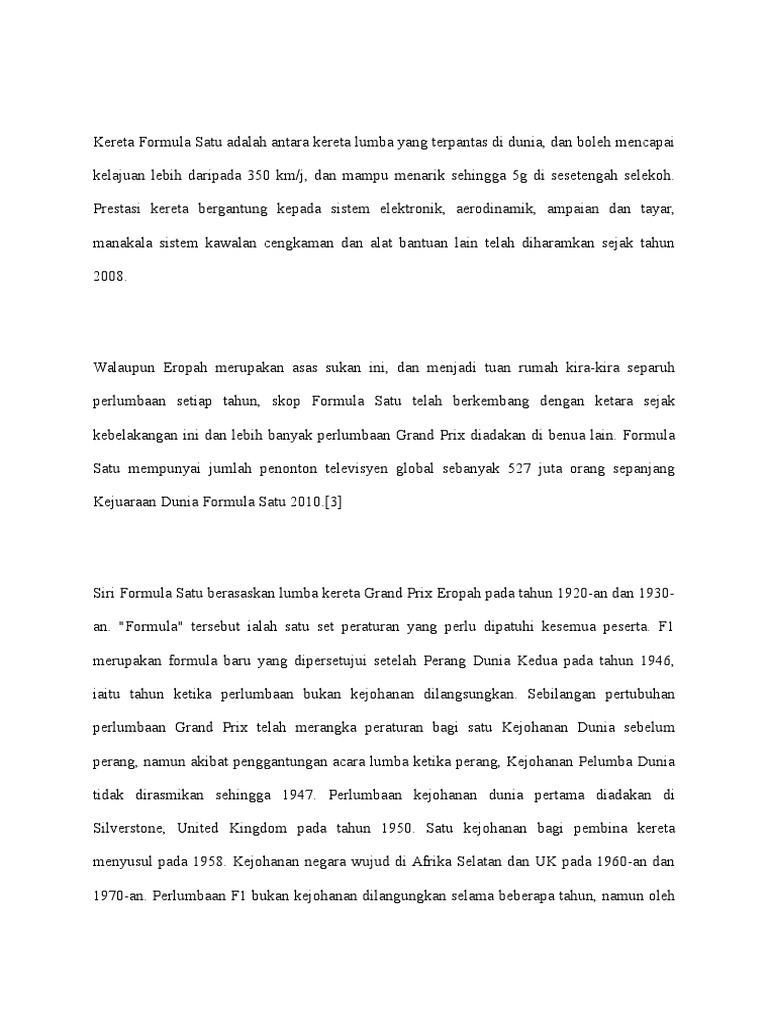 Litar Sepang | PDF