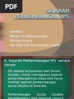 MAKALAH Sejarah Perkembangan IPS Di Indonesia | PDF
