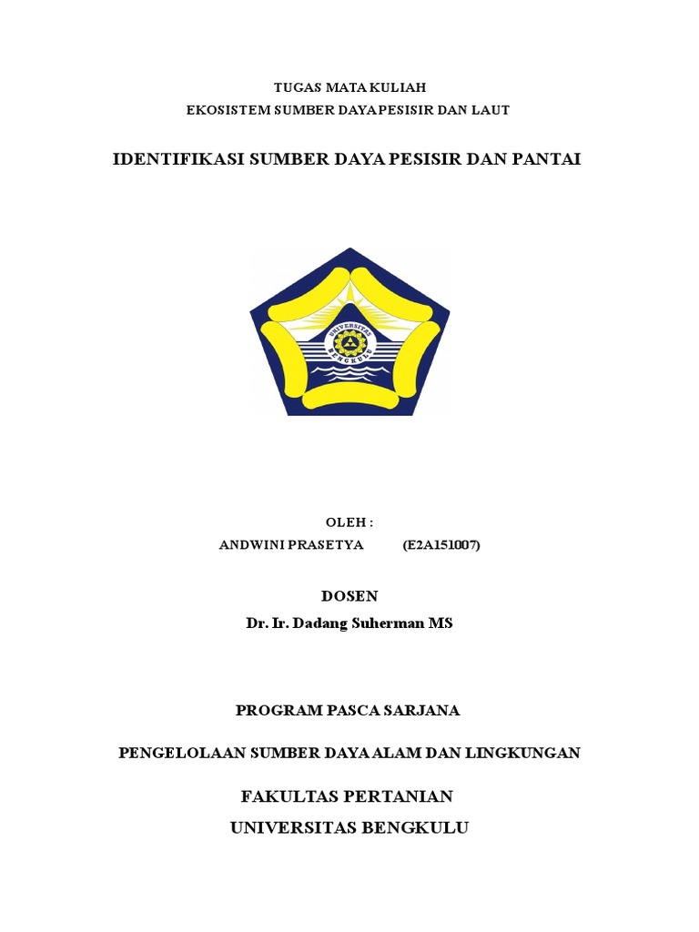 Ekosistem Pantai | PDF