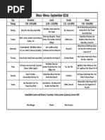 Staff Food Menu | PDF