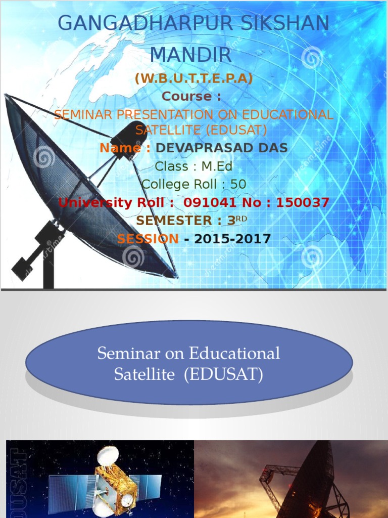 EDUSAT | PDF
