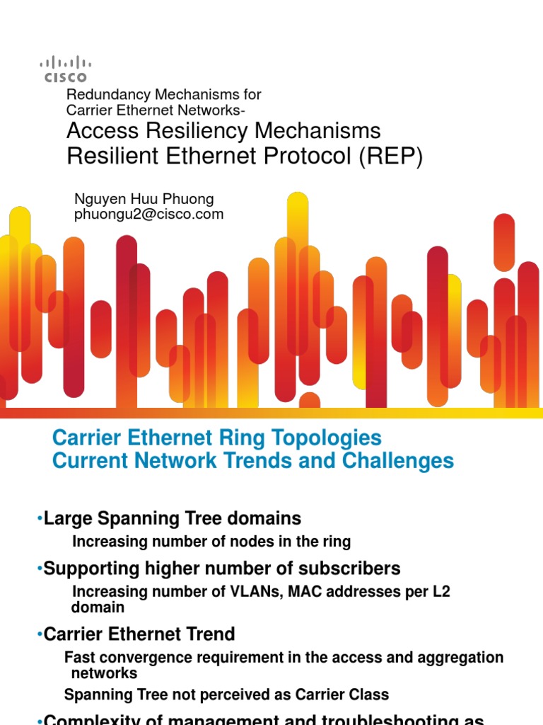 REP Carrier-Ethernet-resiliency Phuong v2 | PDF | Network Topology ...