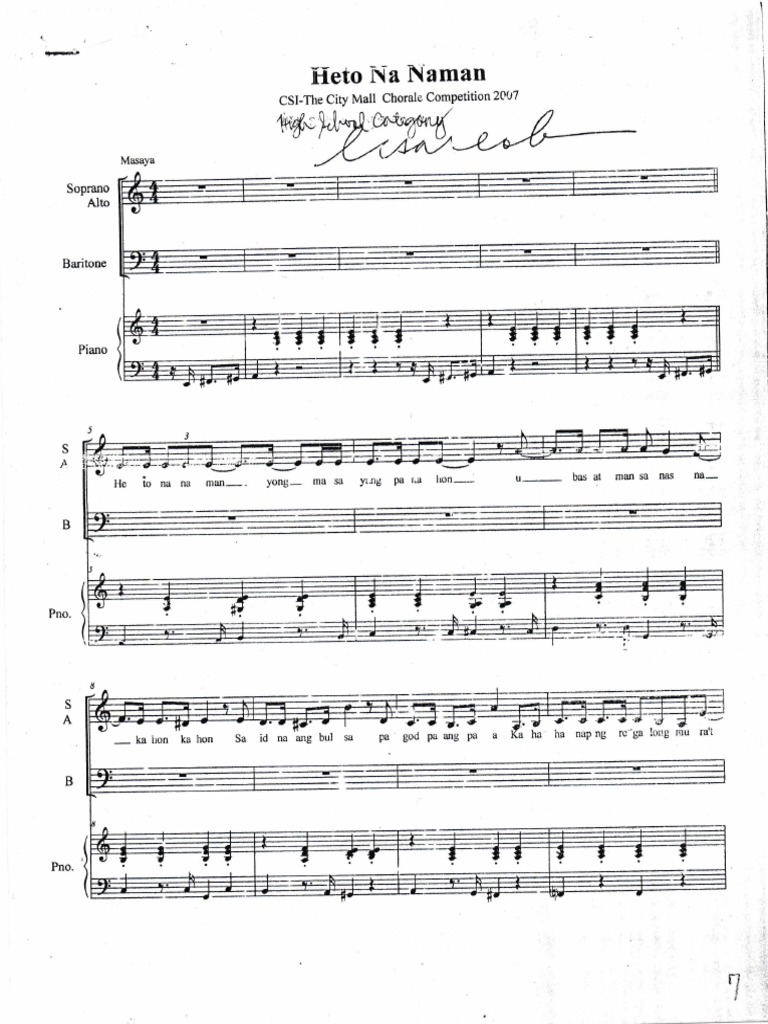 Heto Na Naman | PDF