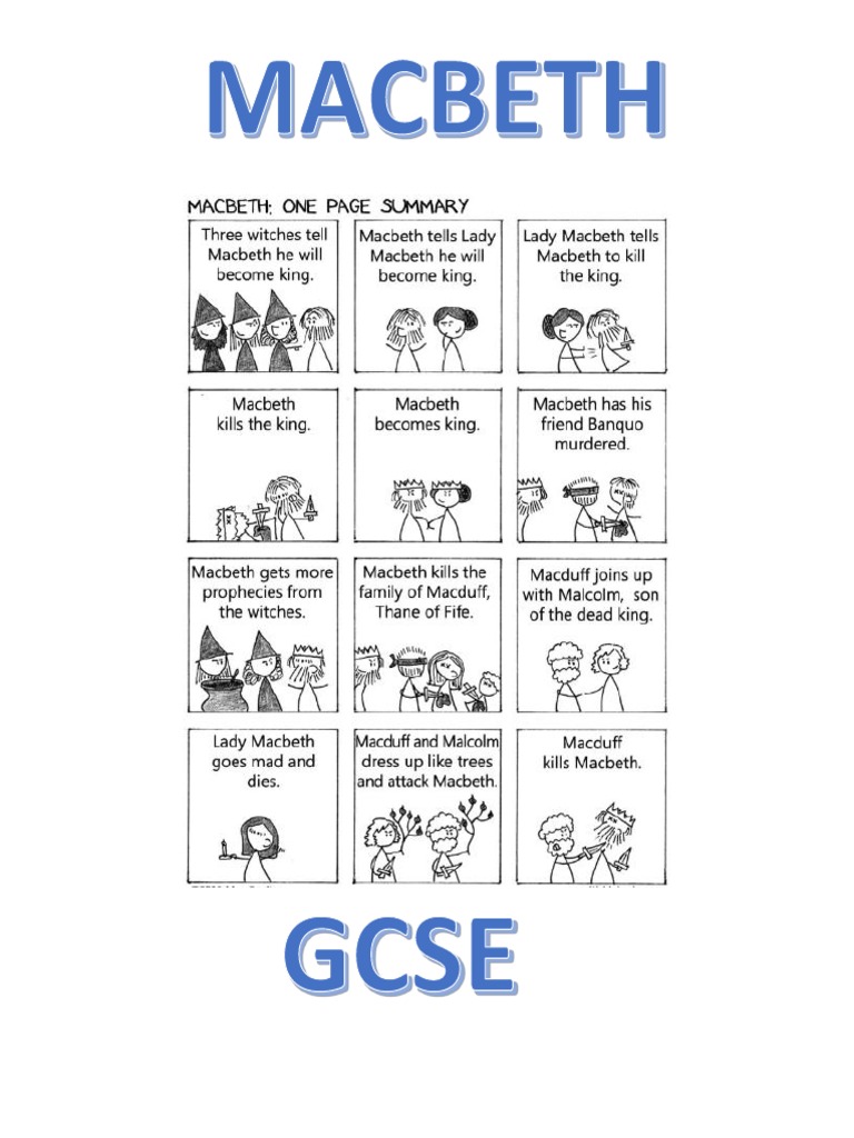 macbeth revision booklet | Macbeth | Tragedy Plays
