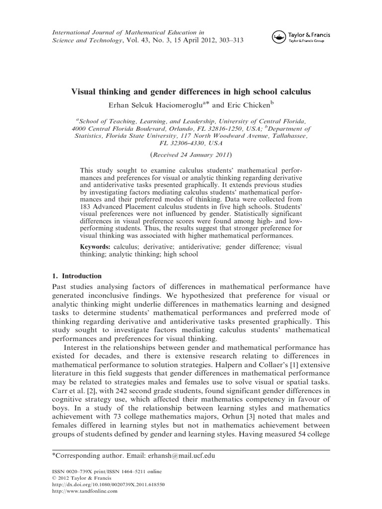 Visual Thinking in Calculus | PDF | Integral | Calculus
