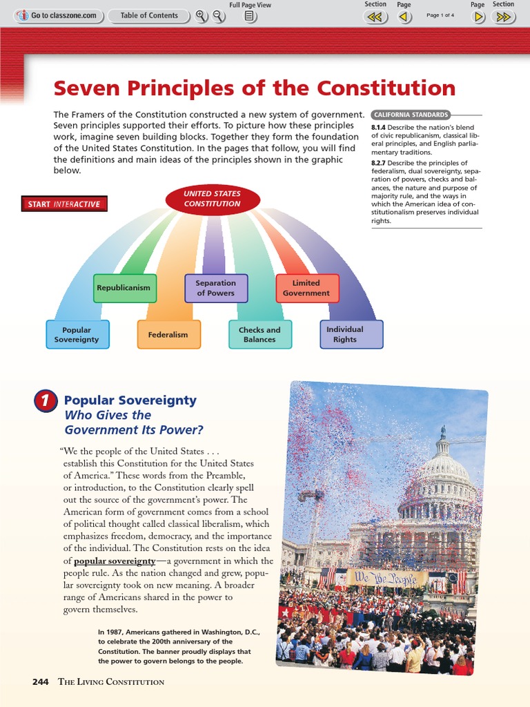 8.5 Constitution Handbook - Seven Principles of The Constitution PDF ...