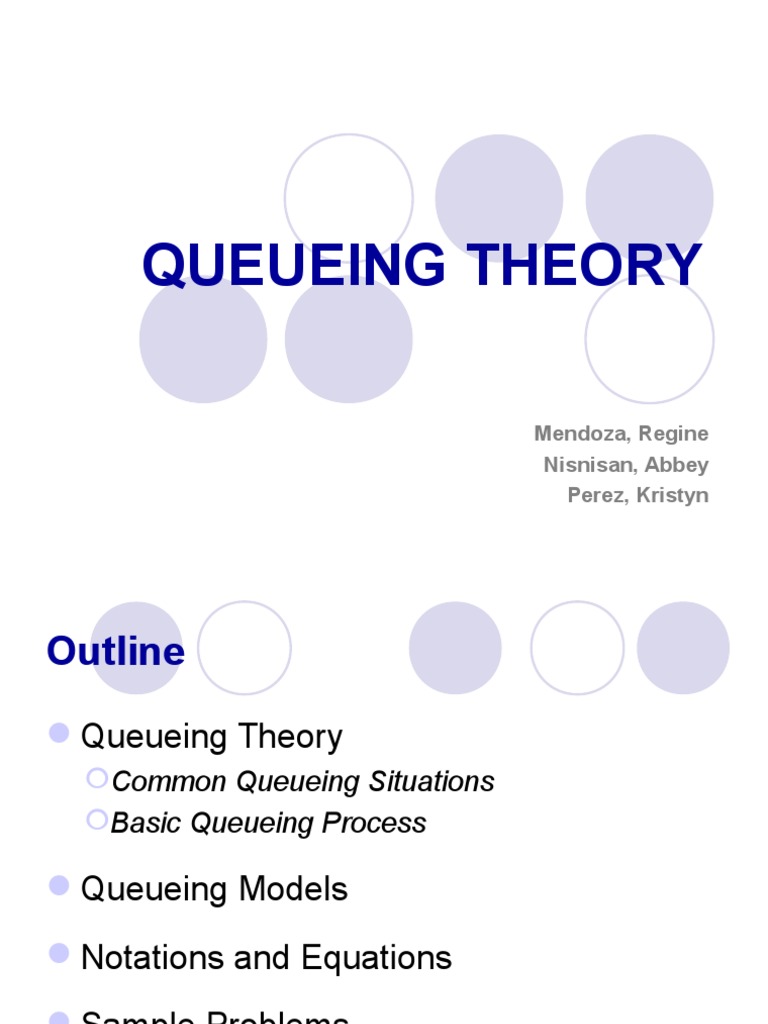 Queuing Theory Edited | Download Free PDF | Applied Mathematics | Computing