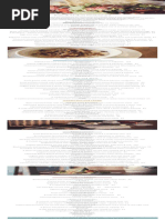 Doorknob Menu | PDF | Food And Drink | Cooking