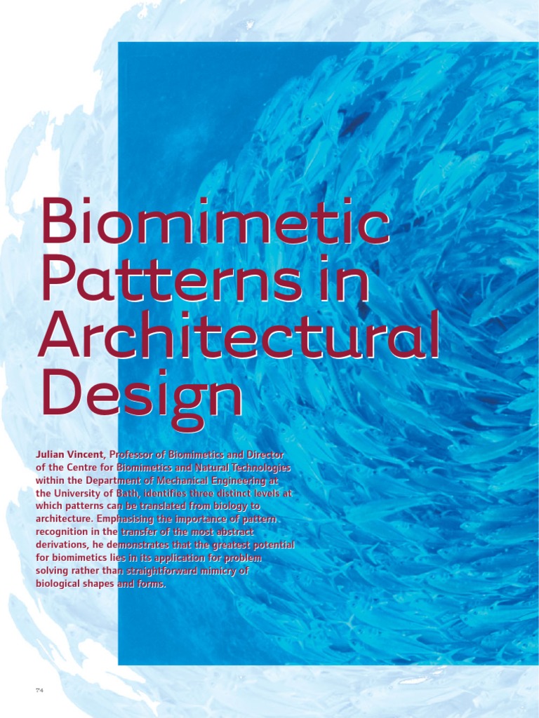 Biomimetic Patterns in Architectural Design | PDF | Building Insulation ...