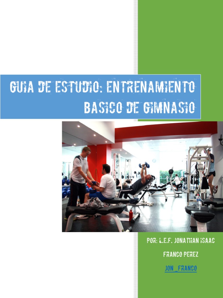 Guia para Entrenamiento Gym PDF | PDF | Entrenamiento con pesas ...