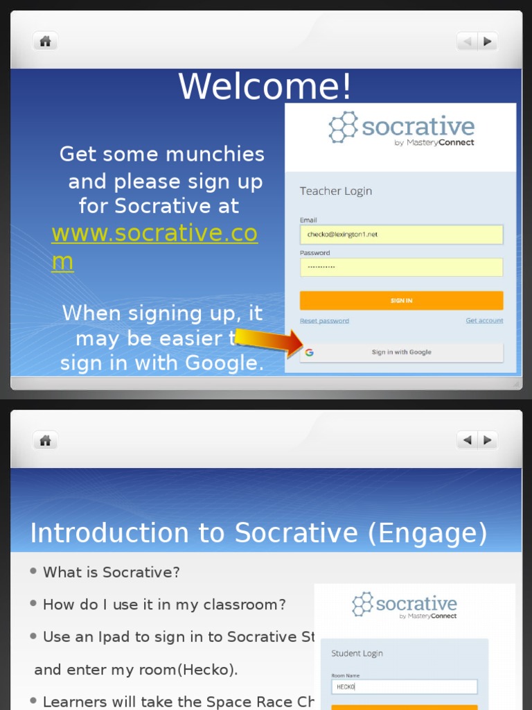 Socrative | PDF