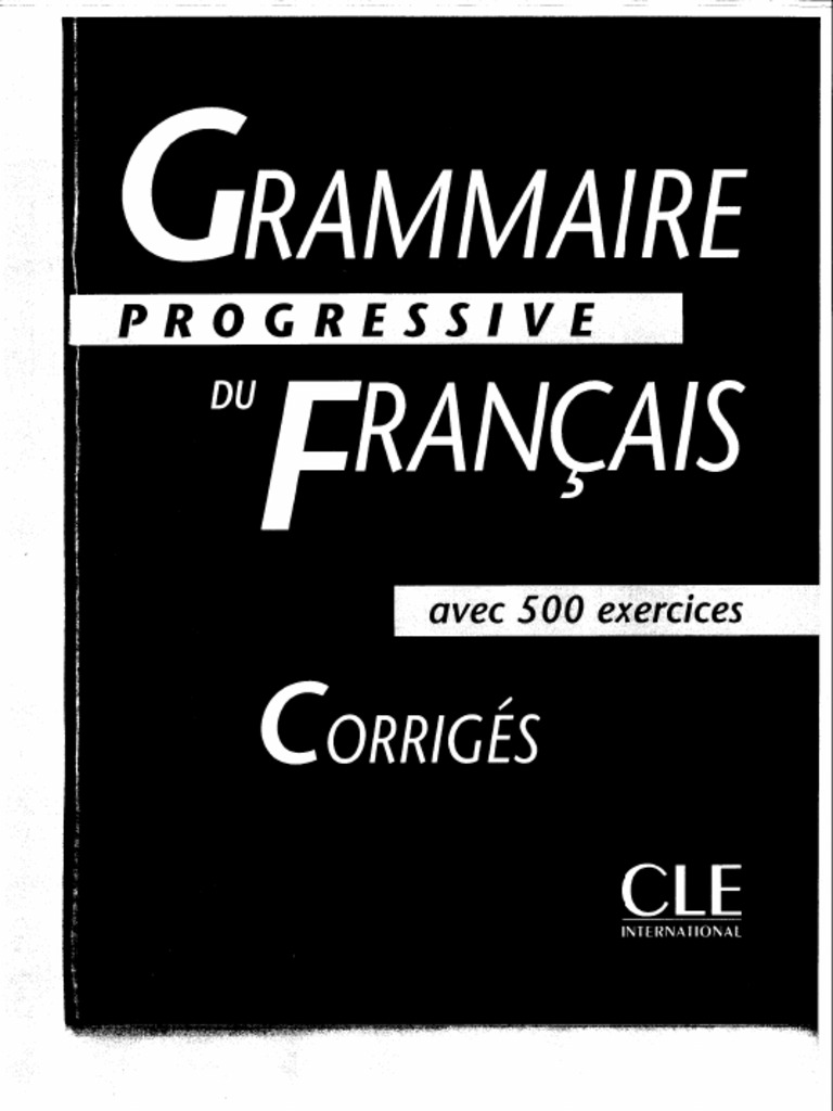 Gramatica Francesa 500 Ejercicios Corregidos | PDF
