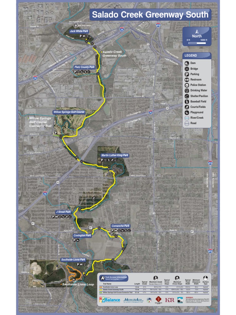 Salado Creek Greenway South | PDF