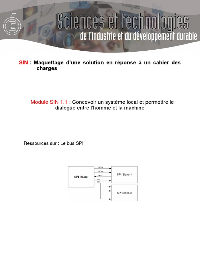 Le Bus Spi | PDF | Microcontrôleur | Télécommunications