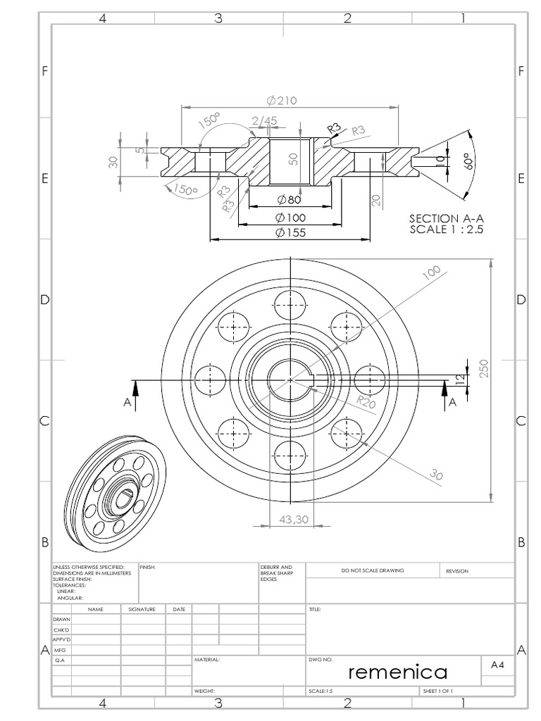 Technical Drawing Specifications | PDF | Teaching Mathematics | Nature
