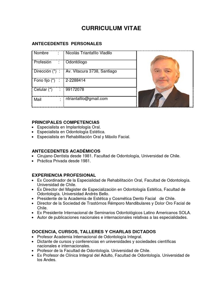 1316449378CV Triantafilo v. Nicolás (30!7!11) | PDF