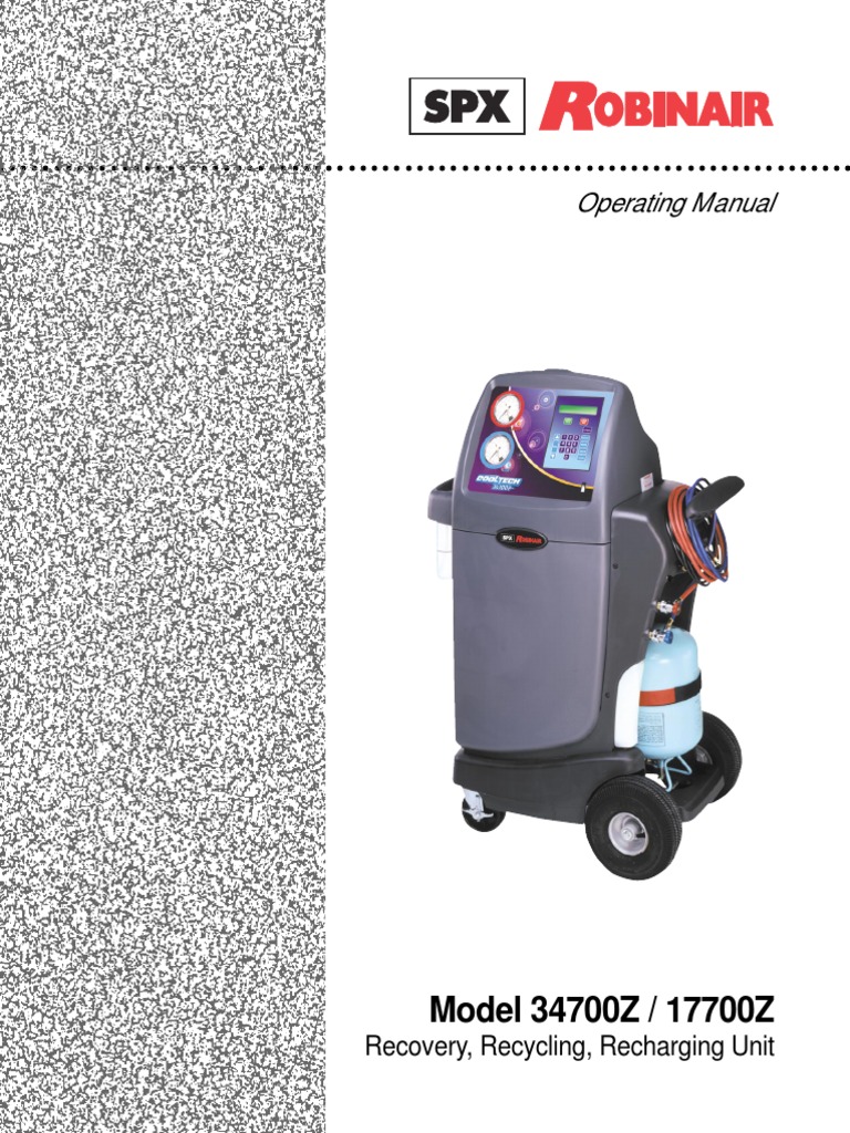 Cooltech 34700z Manual | Air Conditioning | Leak