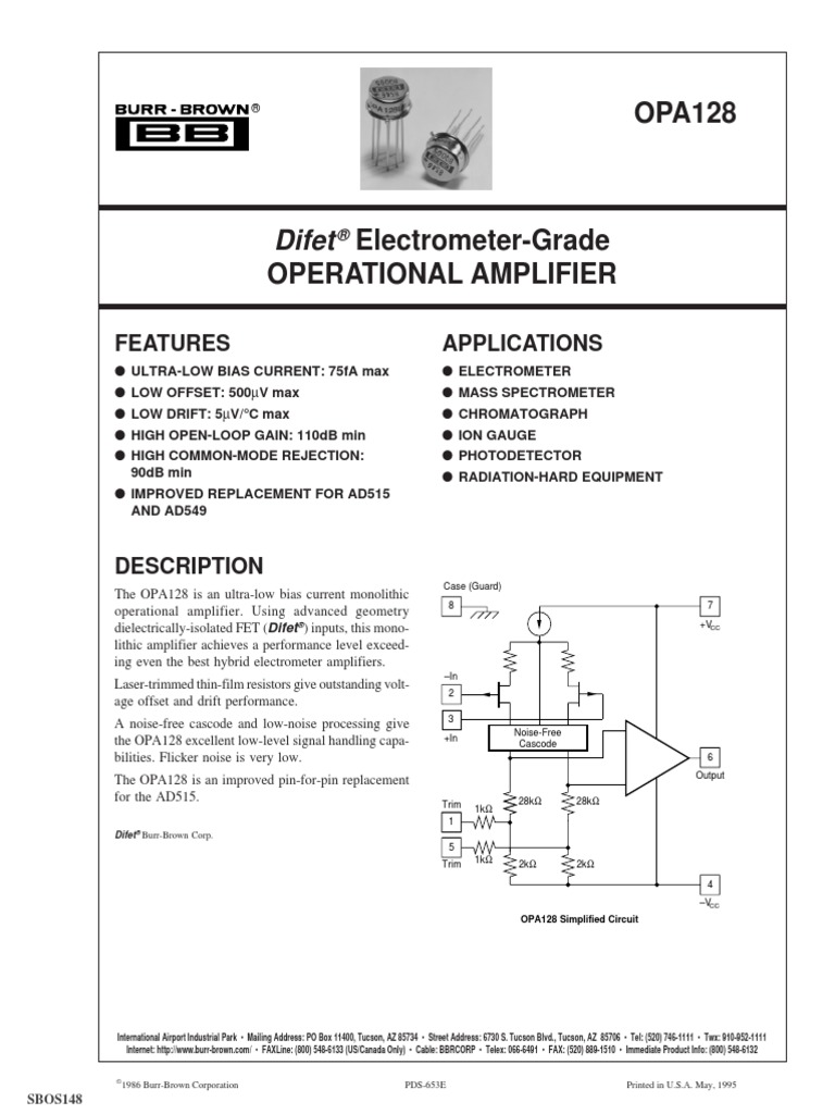 LF151 LF251 LF351 | PDF | Operational Amplifier | Amplifier