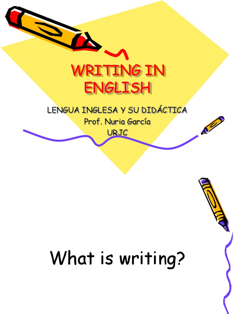 Writing in English | PDF | Semiotics | Linguistics